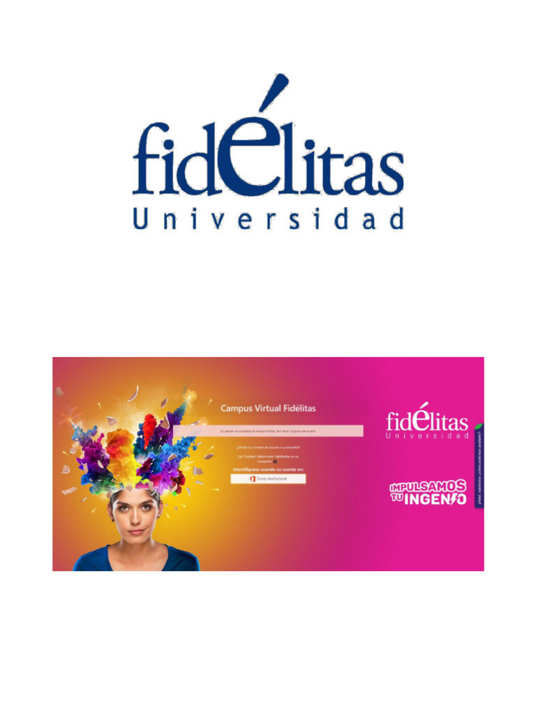 Guía de Uso del Campus Virtual Fidélitas | PDF | Chat en linea | Software