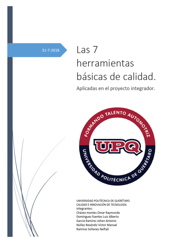 7 Herramientas Básicas de Calidad | PDF | Histograma