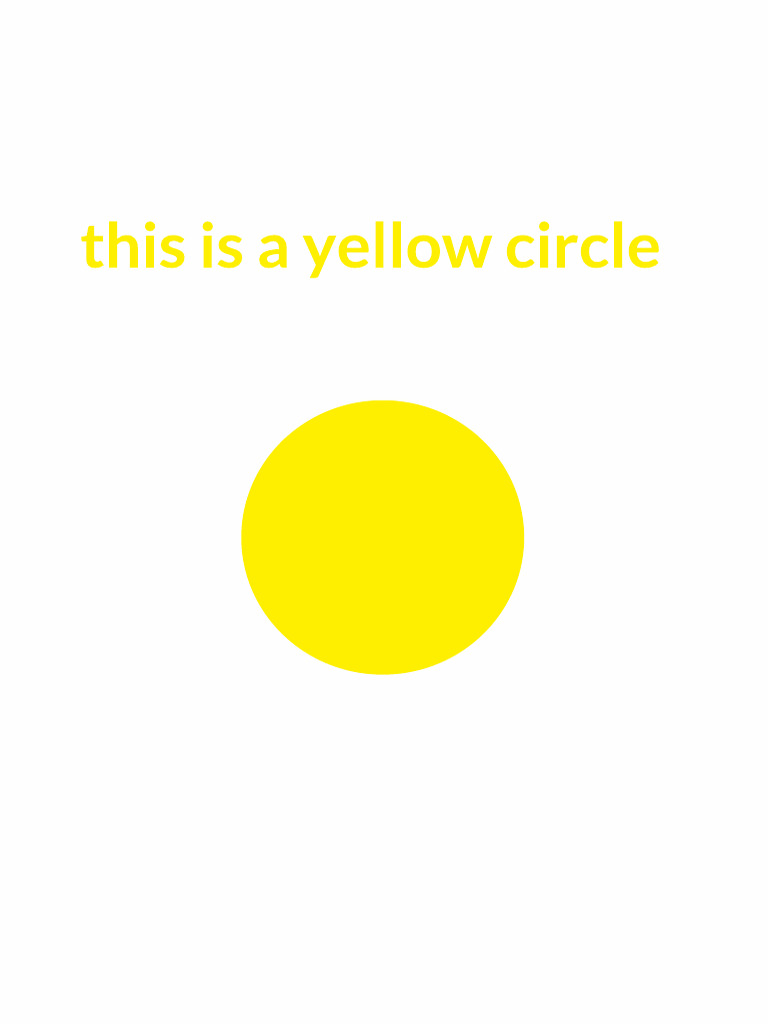 Yellow Circle | PDF