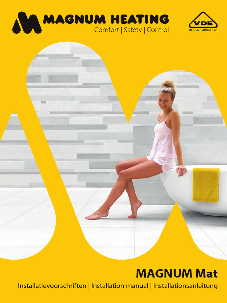 MAGNUM Mat Installatievoorschriften | PDF