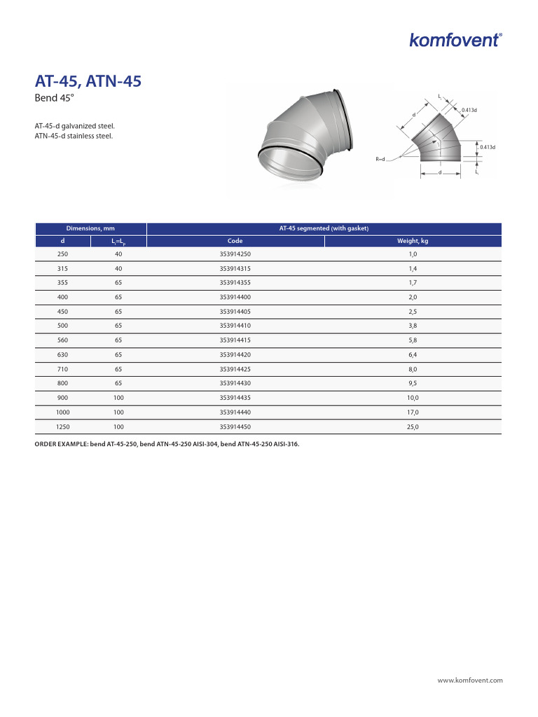 At-45 ATN-45 Data Sheet en | PDF