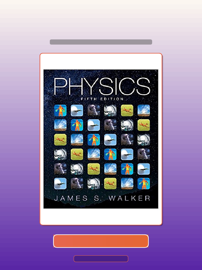 Physics 5E Walker Ebook and TestBank Bundle Official Test Bank | PDF ...
