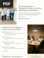 AÇÕES DO PSE 2025 Cronograma | PDF