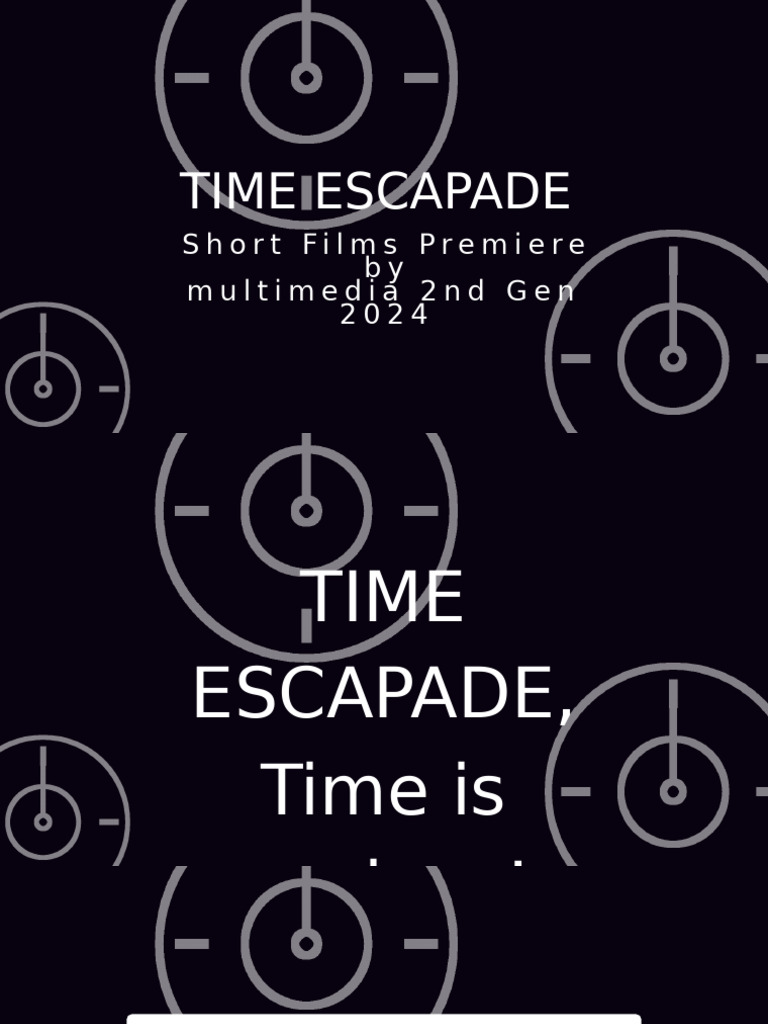 Time Escapade | PDF
