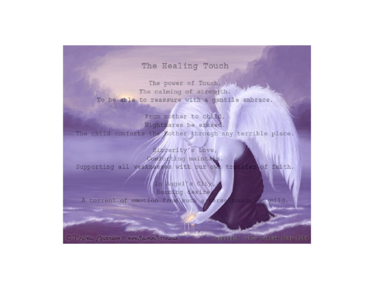 The Healing Touch Poem - Joshua Kyte | PDF