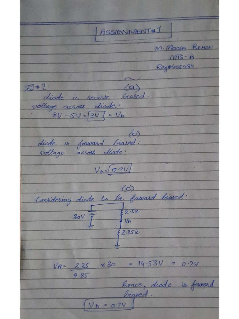 EDC Assignment 1 | PDF