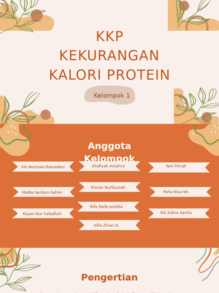 Kekurangan Kalori Protein pada Anak | PDF