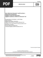 UPN Steel Profile Dimensions and Specs | PDF