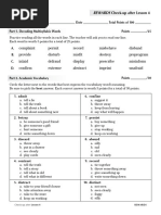 DSA Developmental Spelling Assessment | PDF | Linguistics | Semiotics
