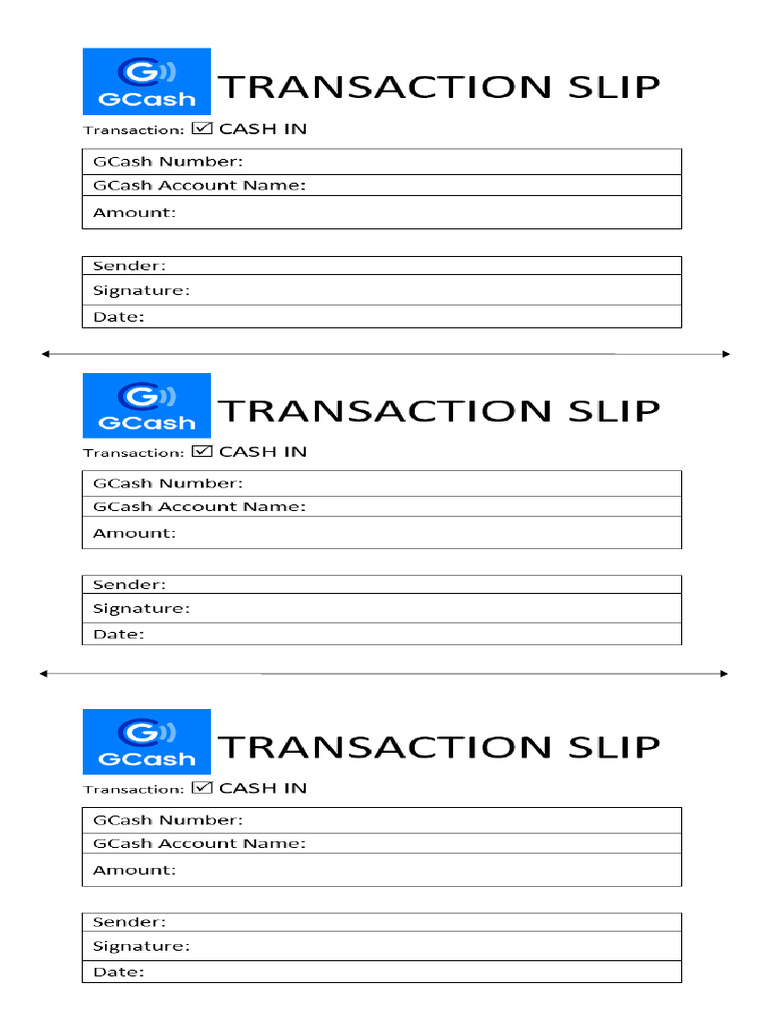Gcash Cash in | PDF