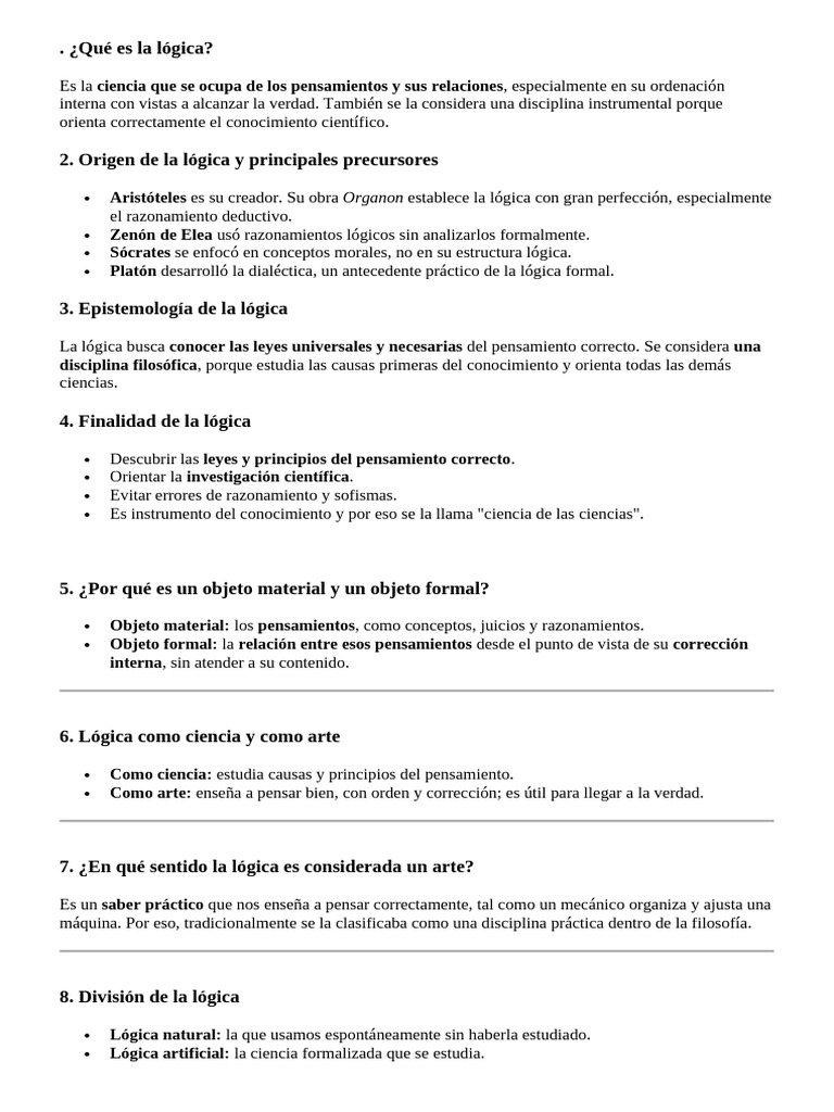 Qué Es La Logica | PDF | Proposición | Lógica