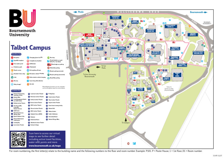 Talbot Campus Map Jan2024 | PDF | Manufactured Goods | Sustainable ...