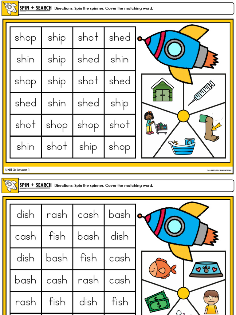 3 - Guided Phonics + Beyond Sor Extension Activities - Unit 3 Orbit | PDF