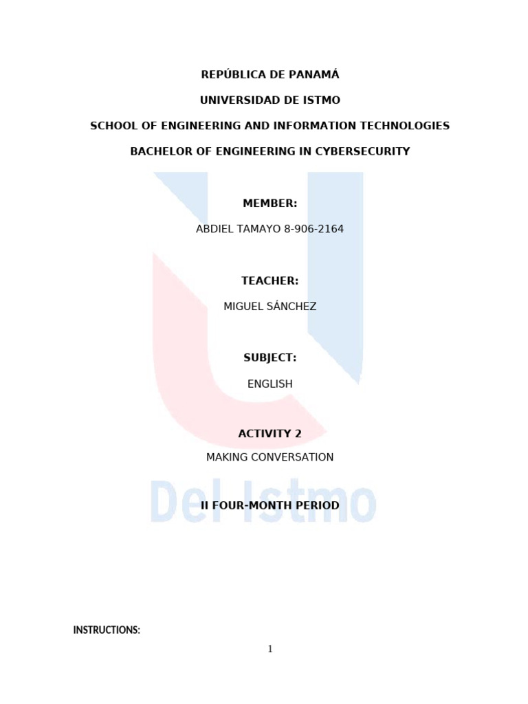 English Tamayo Activity2 | PDF