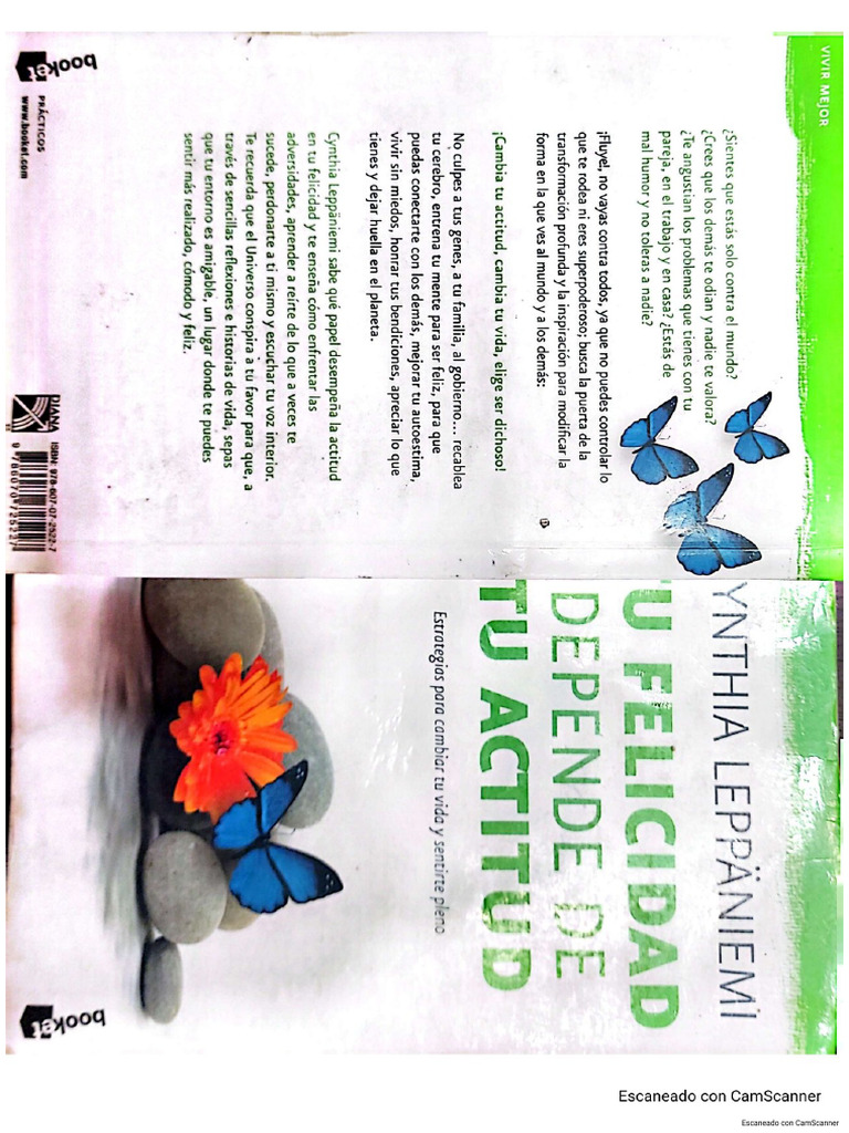 Tu Felicidad Depende de Tu Actitud | PDF