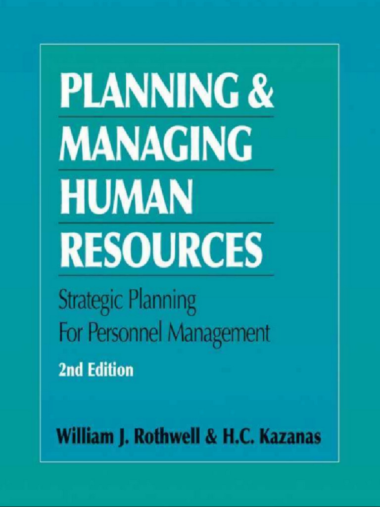 Planning&Managing Human Resources Preview | PDF