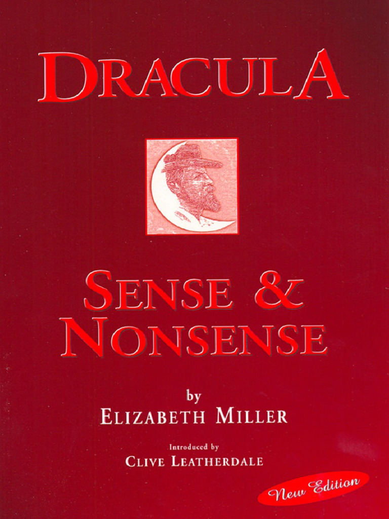 Dracula Sense and Nonsense | PDF | Dracula | Vampires