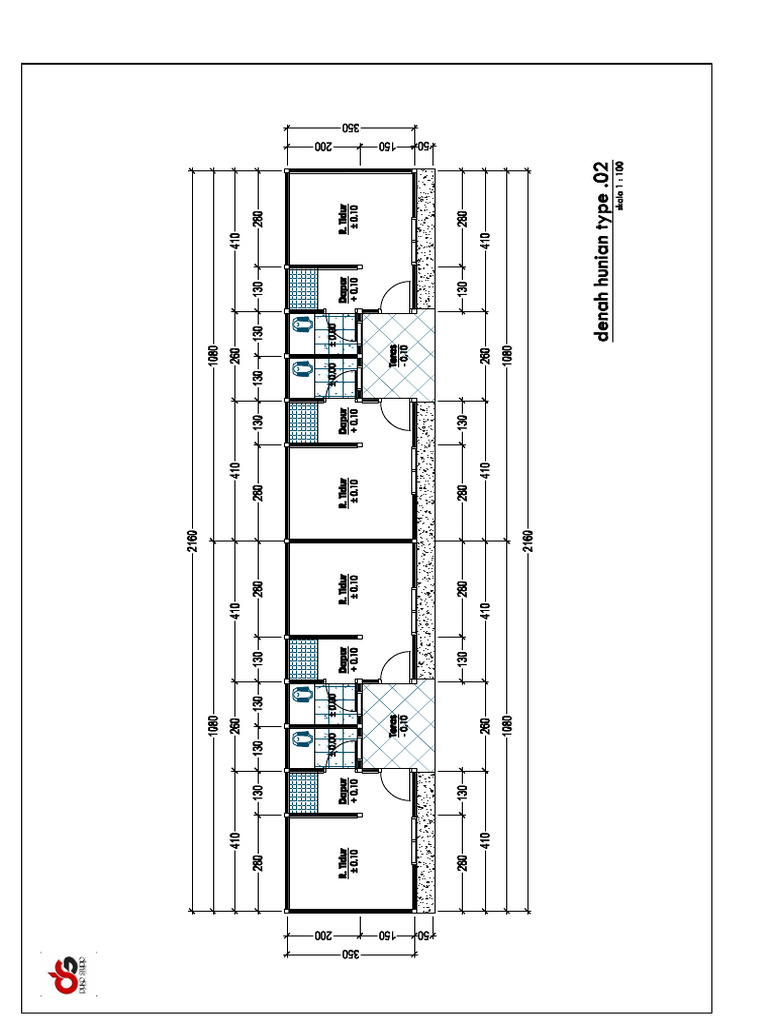 2 Denah Kost Type 02 | PDF