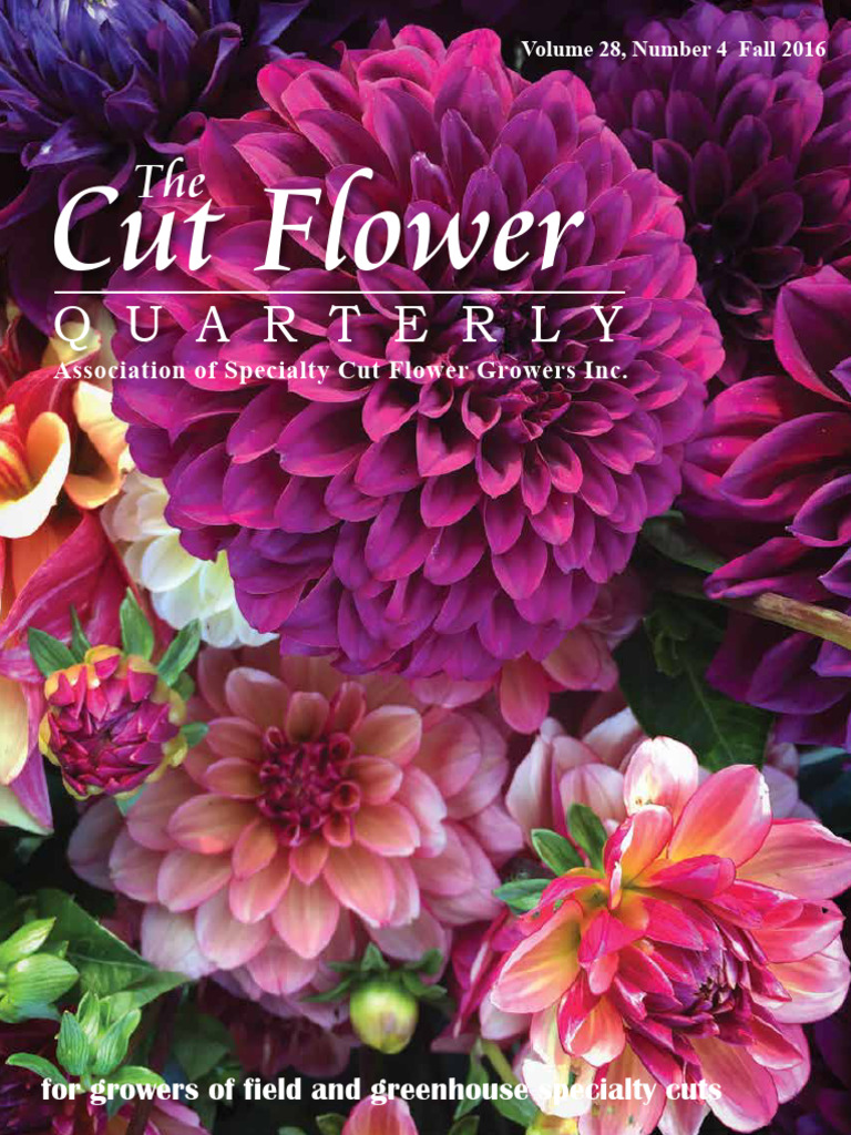 Cut Flower Quarterly, The - V028N04 (Fall 2016) | PDF | Botany