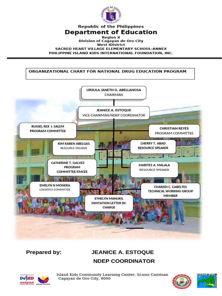 Organizational Chart Ndep | PDF