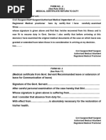 Government Medical Fitness Certificate | PDF | Health Care | Government