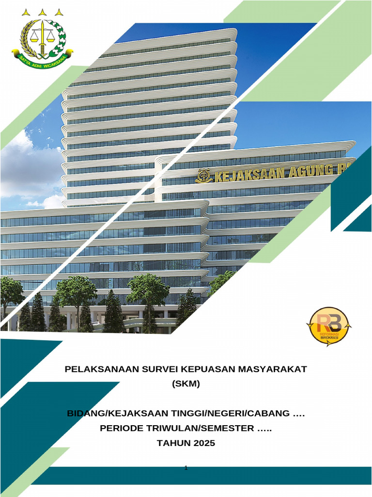 Survei Kepuasan Masyarakat Kejaksaan | PDF