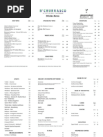 Cappello Cocktail Menu Digital | PDF
