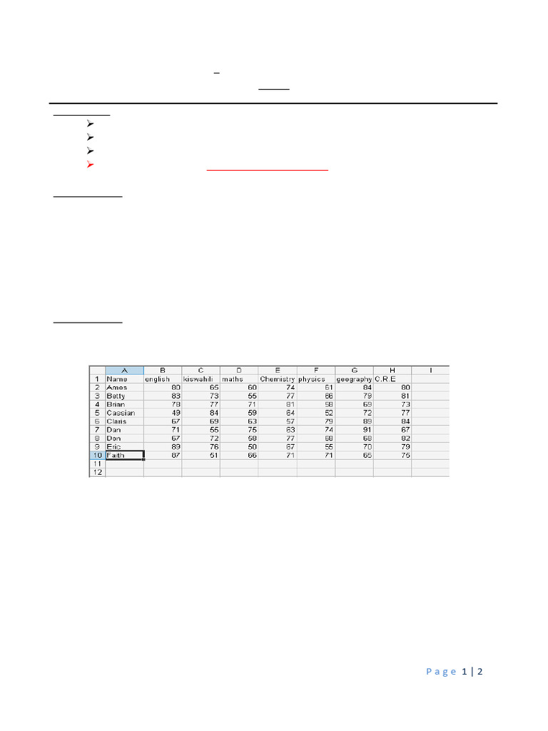 UCC 103 Principles of Computing Cat 2 April 2025 Take Away | PDF | Computing