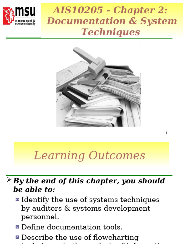 Chapter 2 - Documentation and System Techniques | PDF | System | Computing