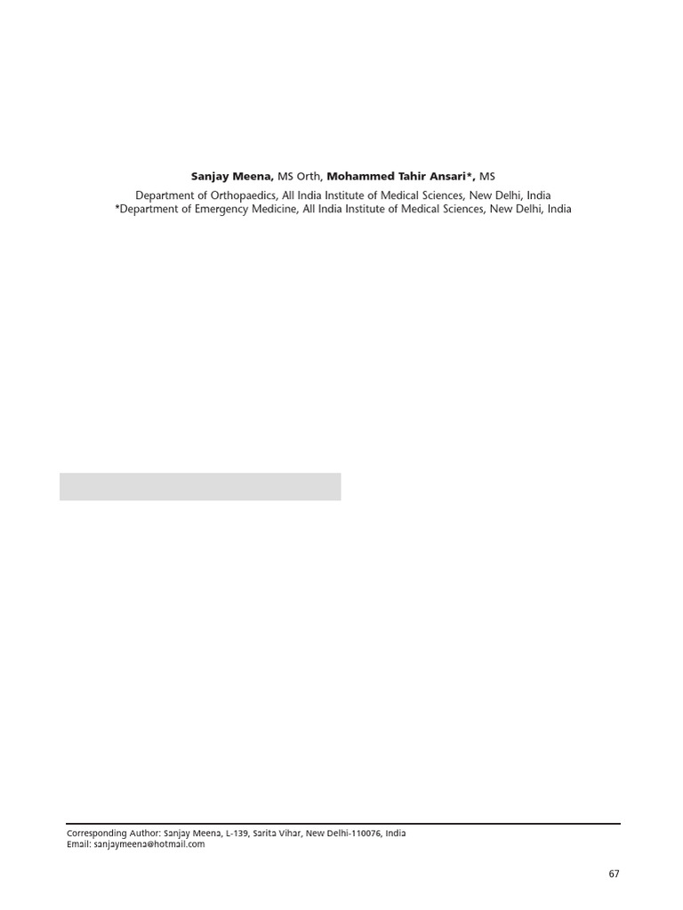 Osteomyelitis of Scapula With Secondary Septic Arthritis of Shoulder ...