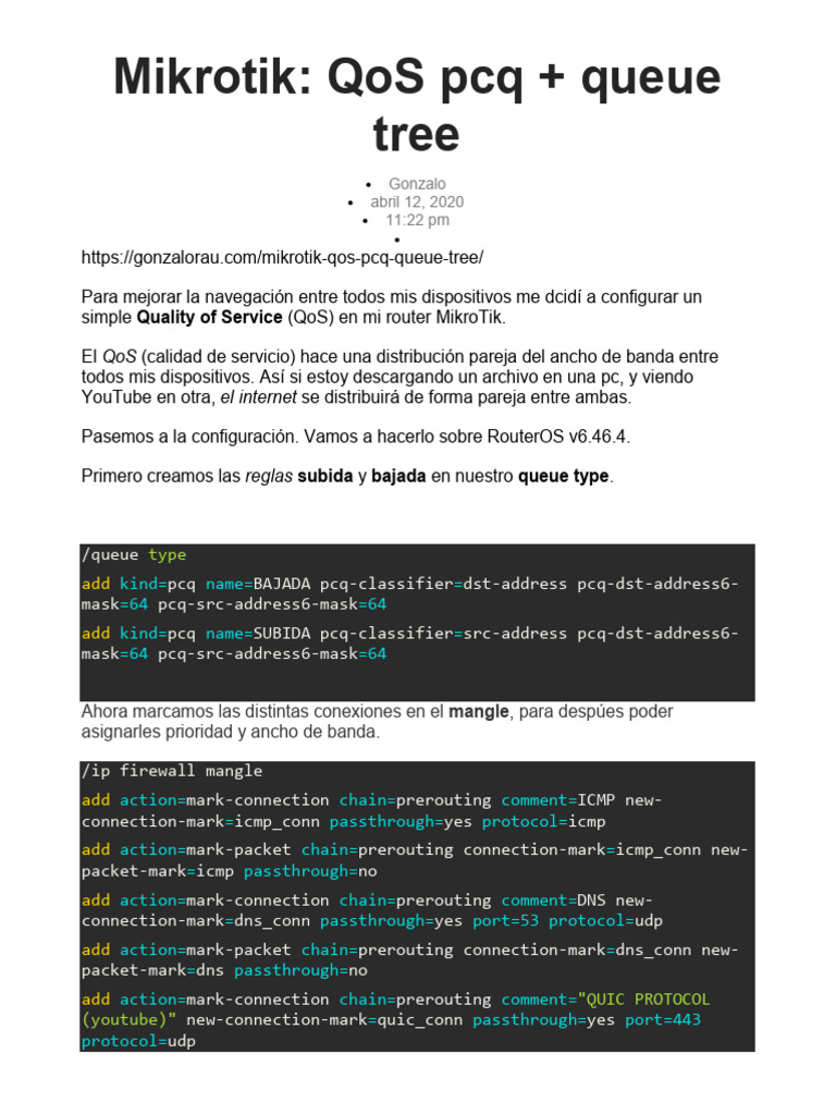 2021_mikrotik-qos-pcq-queue-tree | PDF | Calidad de servicio | Red de área amplia
