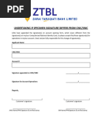 Sbi Signature Change Forms | PDF