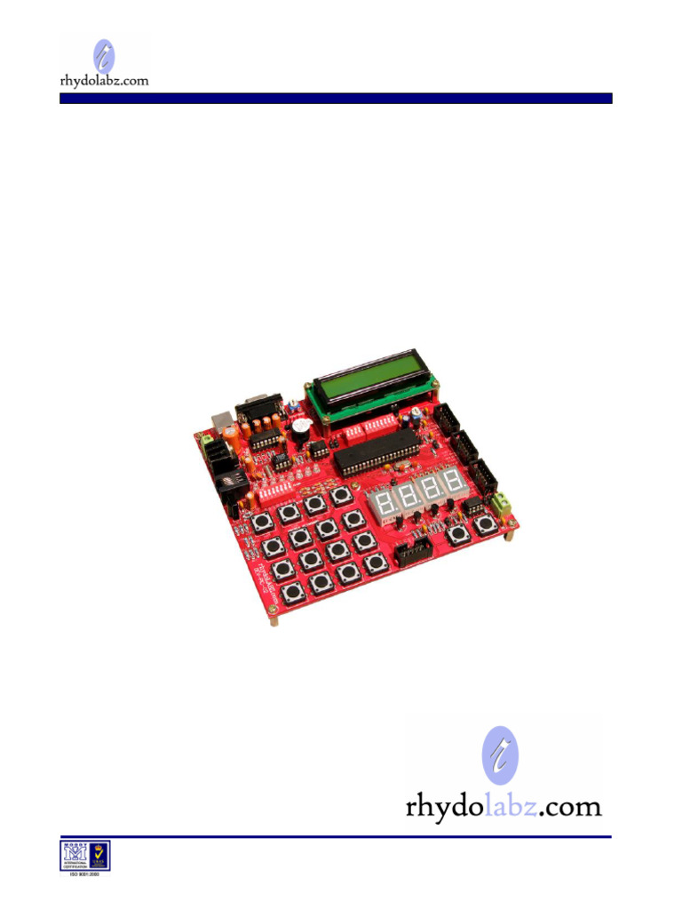 ECee PIC 16F877A - Users Manual | PDF | Electrical Engineering | Computer Engineering