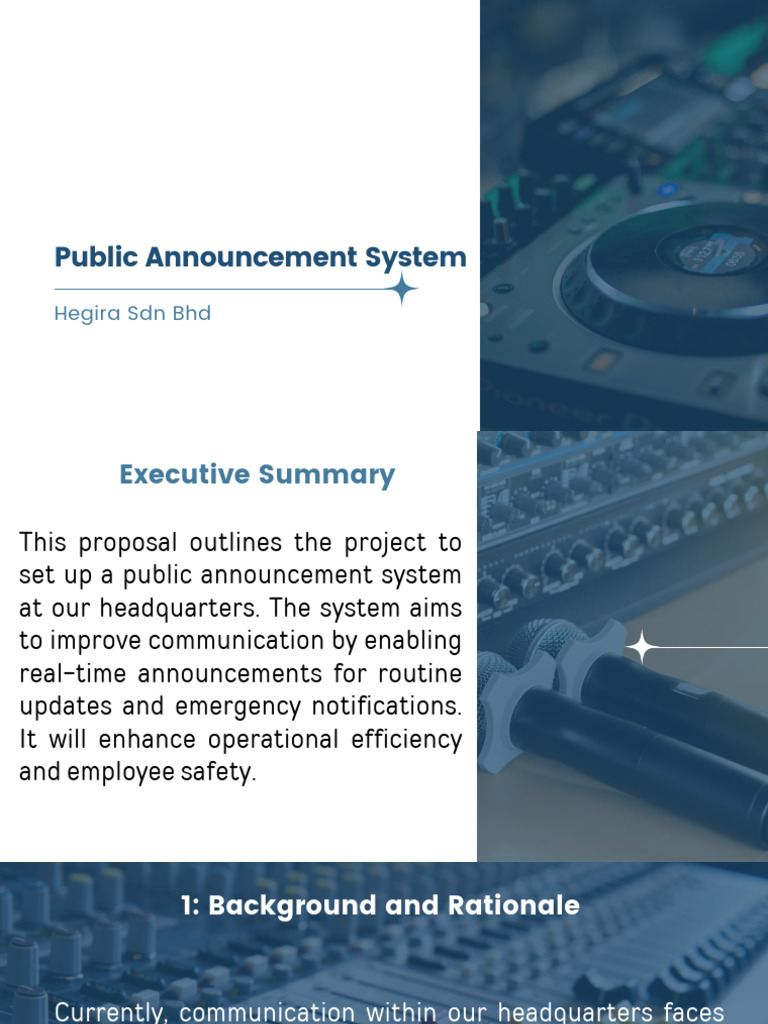 Public Announcement System Framework Updated | PDF
