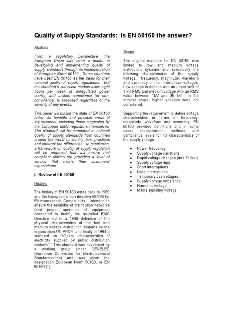 Power Quality White Paper From Schneider | PDF | Mains Electricity ...