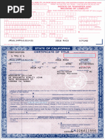 CA Vehicle/Vessel Transfer Form REG 262 | PDF | Department Of Motor ...