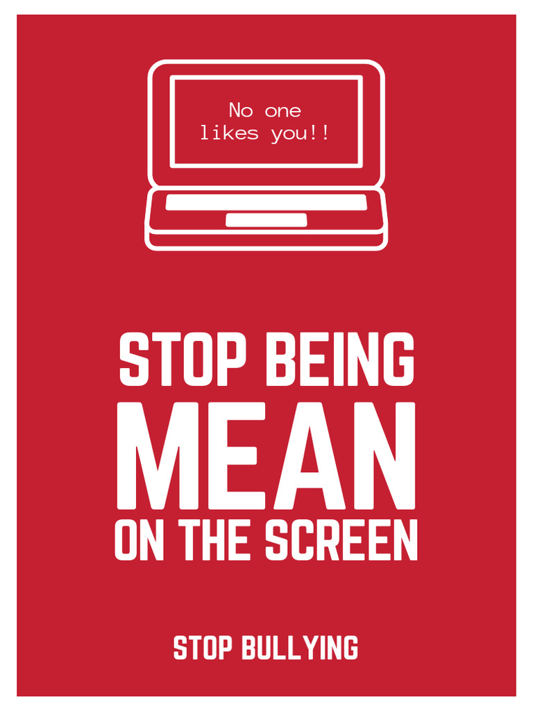 Stop Bullying Campaign Poster 1 | PDF