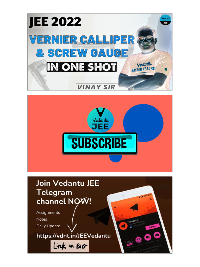 PowerPoint Presentation Vinay+Sir Vernier+Caliper+&+Screw+Guage | PDF