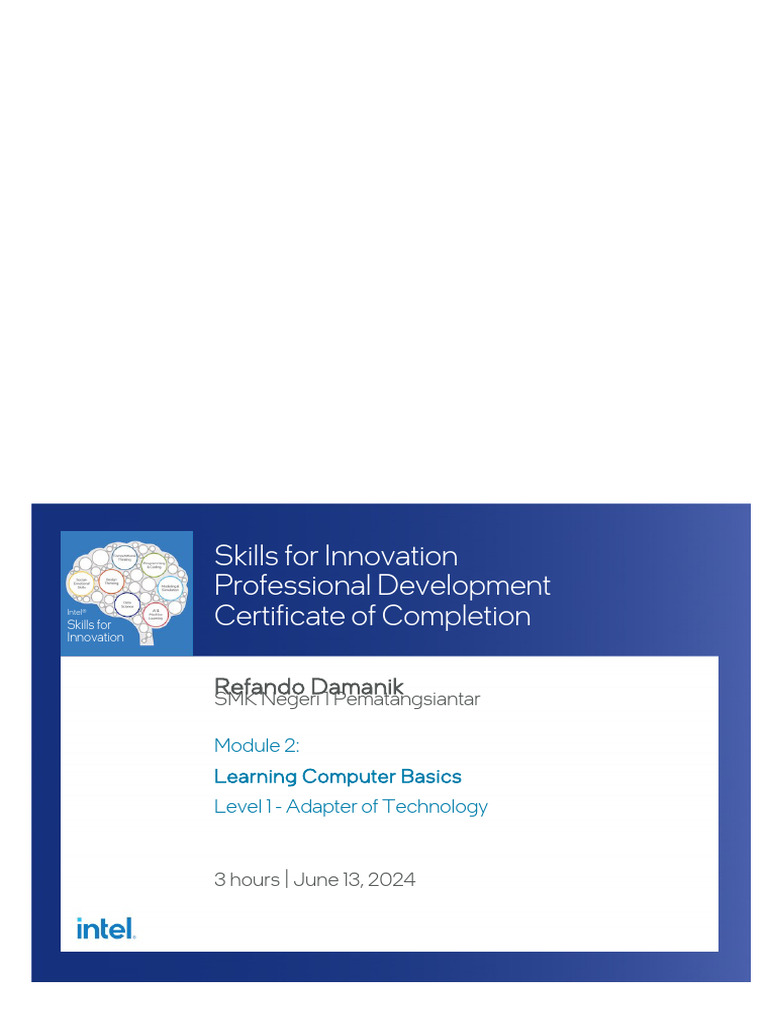 Module 2 - Learning Computer Basics - Refando Damanik | PDF