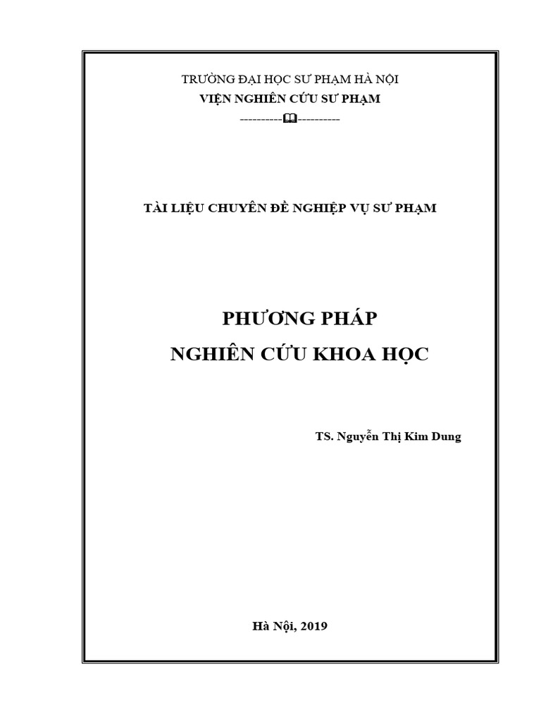Phuong-phap-NCKH (1) | PDF