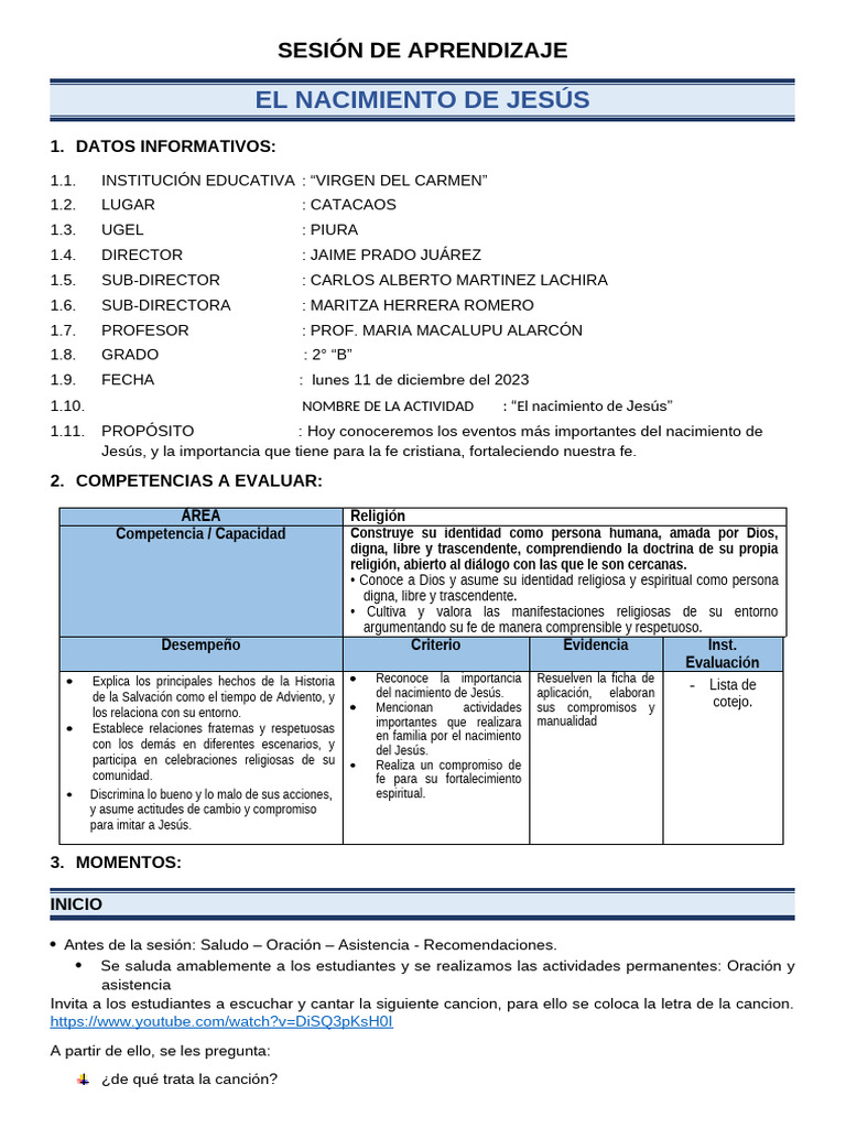 SA REL 11122023 Jesús, El Hijo de Dios | PDF | Jesús