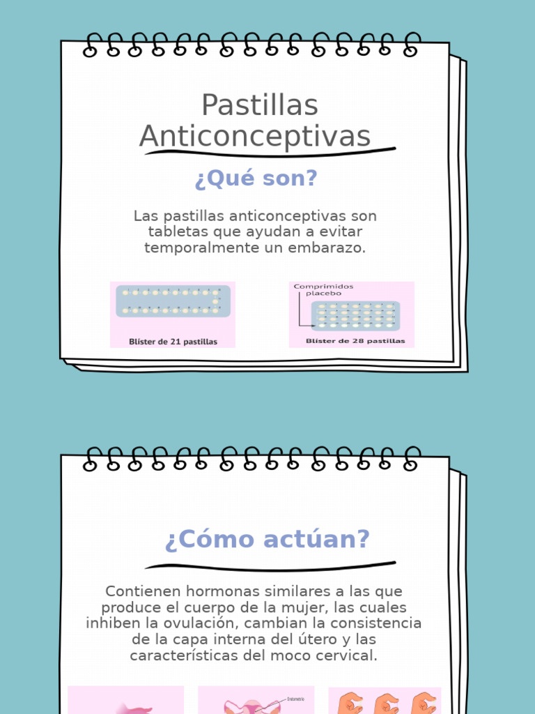 Guía sobre Pastillas Anticonceptivas | PDF