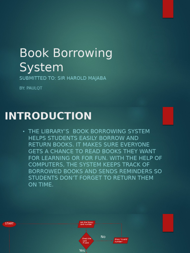 Book Borrowing System | PDF