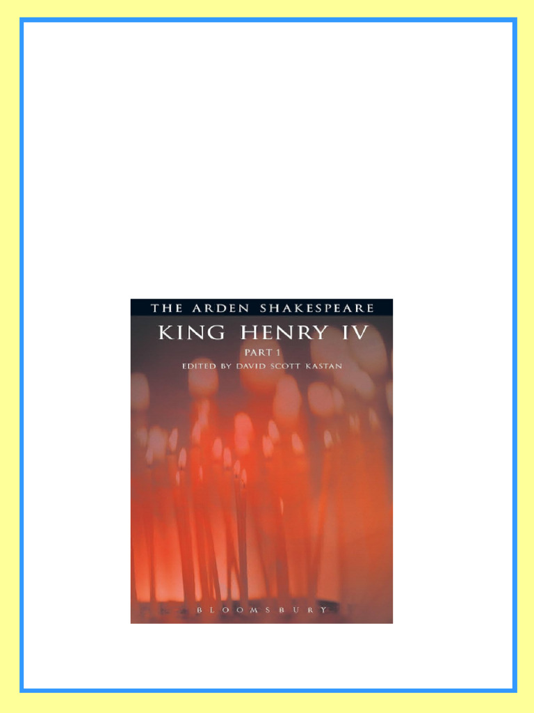 King Henry IV Part 1 Arden Shakespeare Third Series 3rd Edition William ...