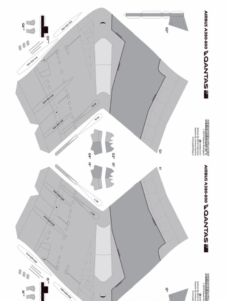 Airbus A380-800 Qantas Main Wings | PDF