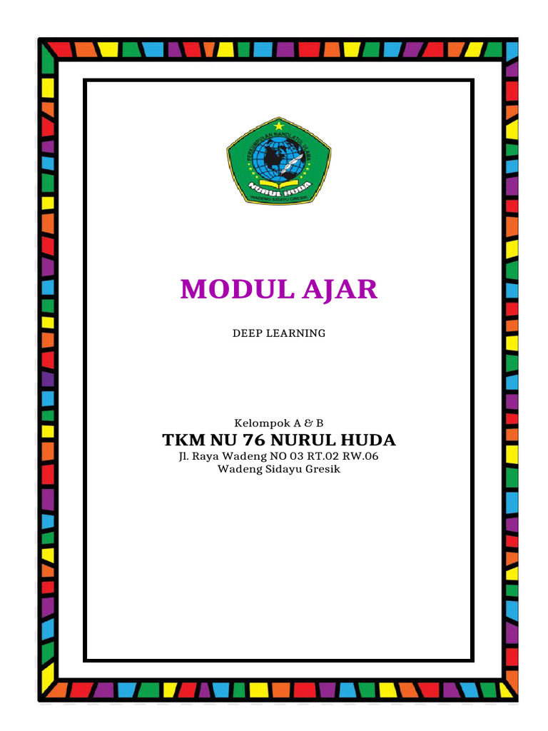 MODUL AJAR MPLS 2025 Deep Learning | PDF