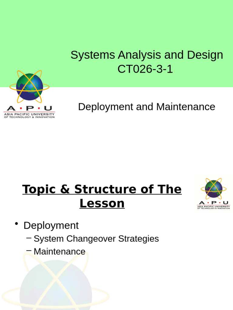 Deployment and Maintenance Overview | PDF | World Wide Web | Internet & Web