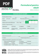 Model Ancheta Sociala | PDF
