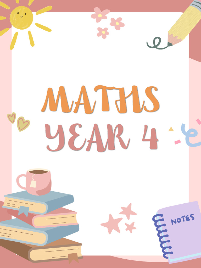 Pink Illustrative Daily Journal Cover Document A4 | PDF
