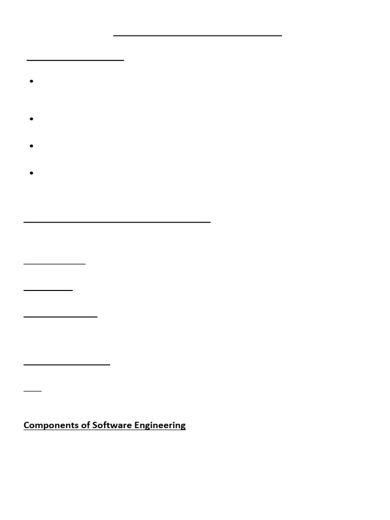 Software Engineering Unit 1 Pdf Software Testing Software 9515